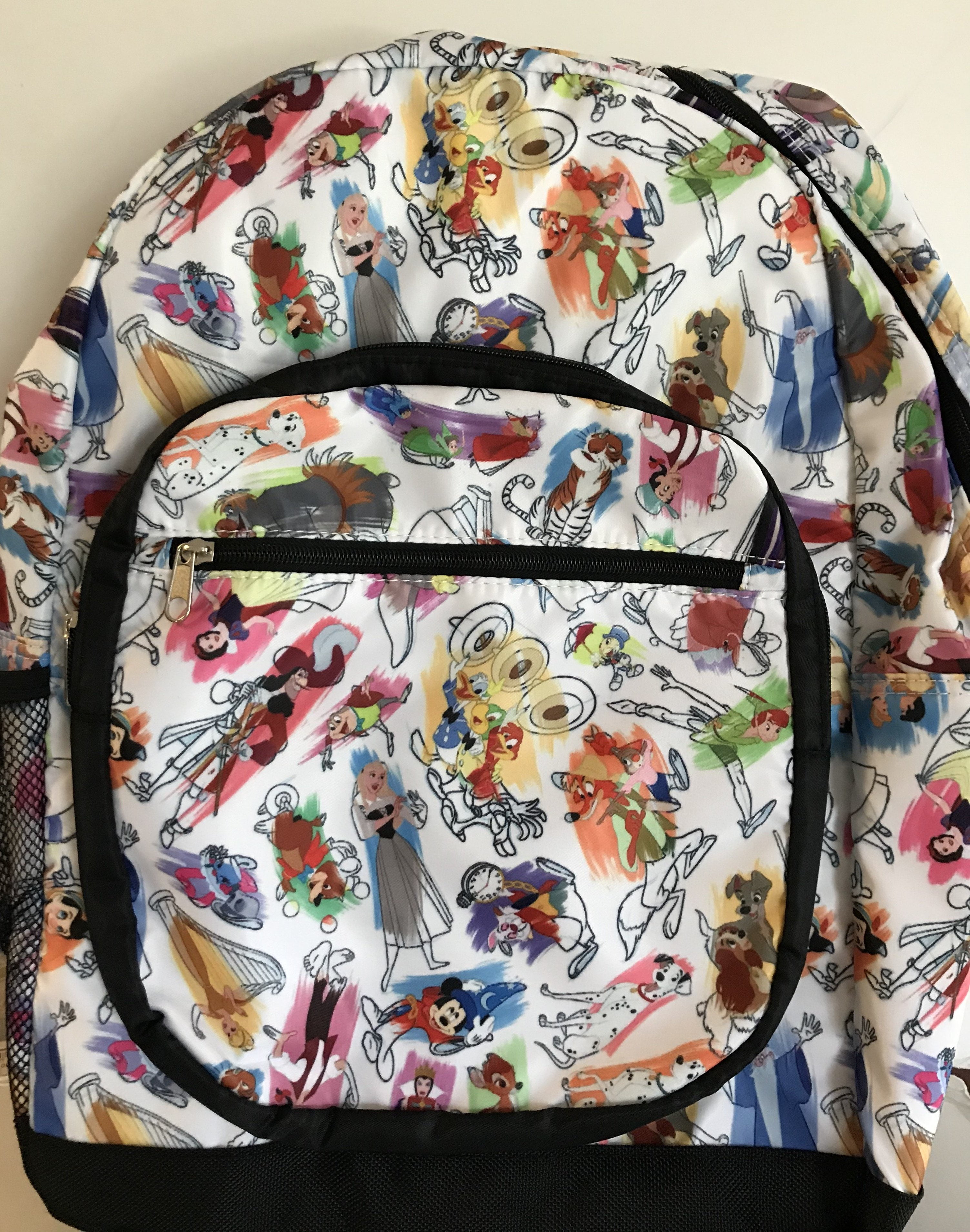 Disney Parks Ink & Paint Collection Backpack Splash Mountain Fantasia ...