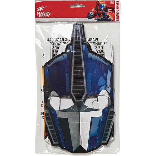 American Greetings Transformers Party Masks, 8 Count - Walmart.com