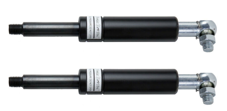 Pair (2 two) 800 lbs lambo door shocks for vertical hinge w ball joints ...