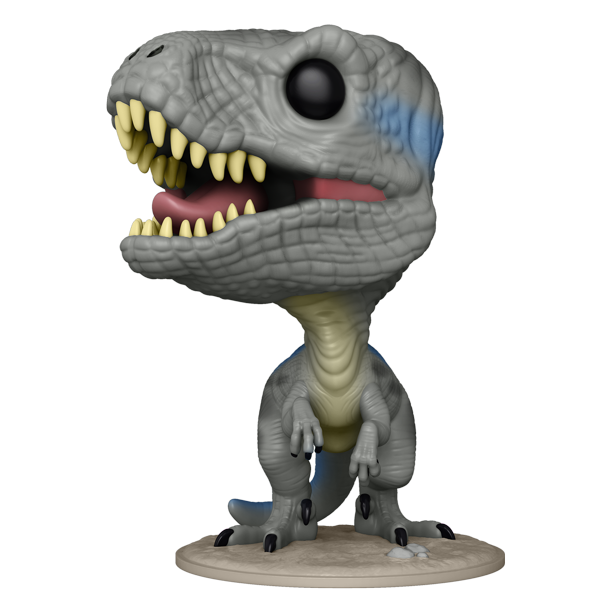 Funko POP! Jumbo: Jurassic World - Blue - Walmart Exclusive - Walmart ...