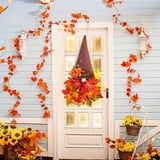 Hall0ween Wreath Pumpkin Decor Wedding Decor Autumn Dwarf Hanger ...