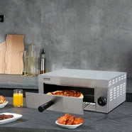 Pizzazz Rotating Homemade Countertop Pizza Oven - Black - Walmart.com