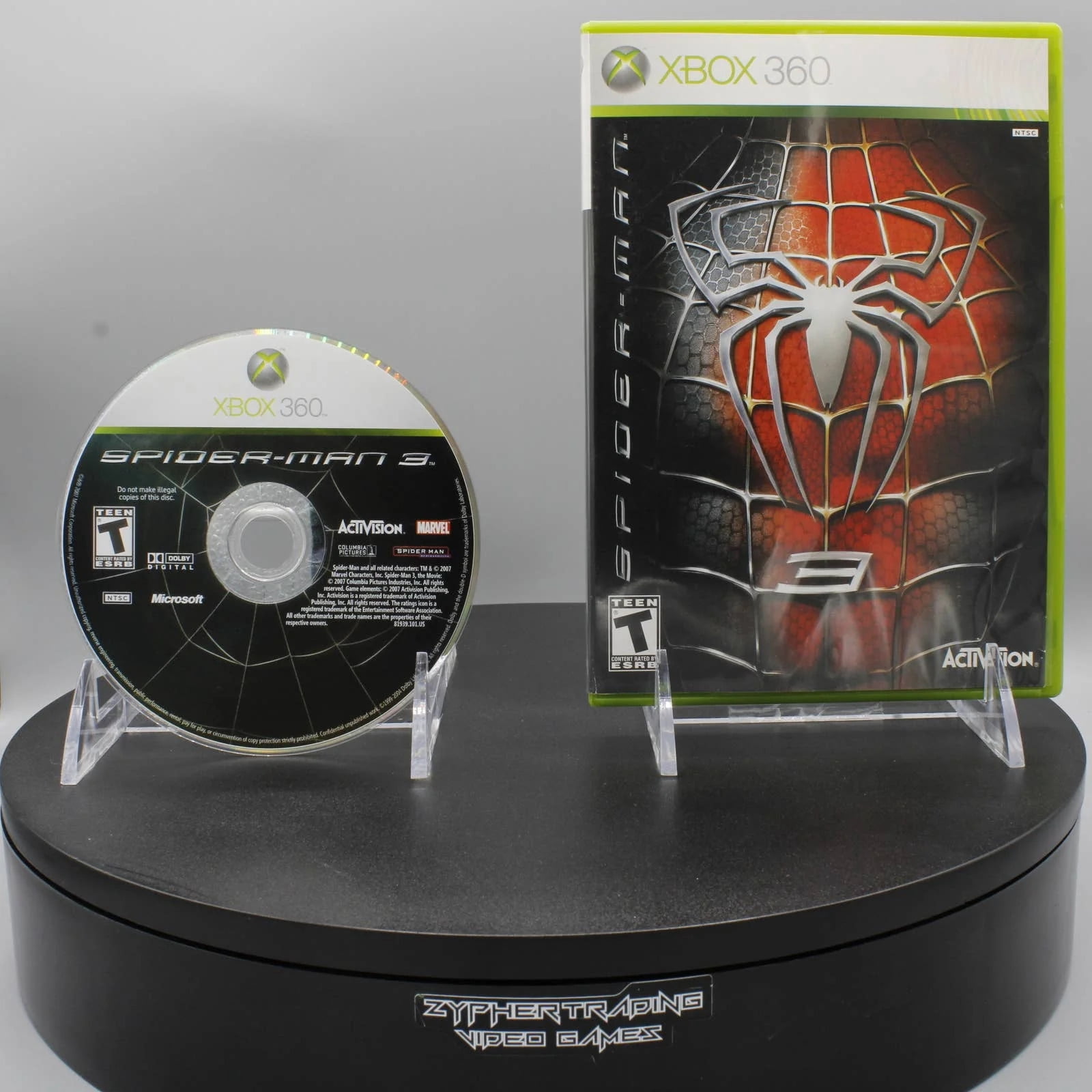 Spiderman 3 Spel Xbox 360 Spider Man 3 (Microsoft Xbox 360, 2007) For