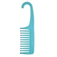 Conair Detangle and Smooth Shower Comb Wide Tooth Hair Comb with ...