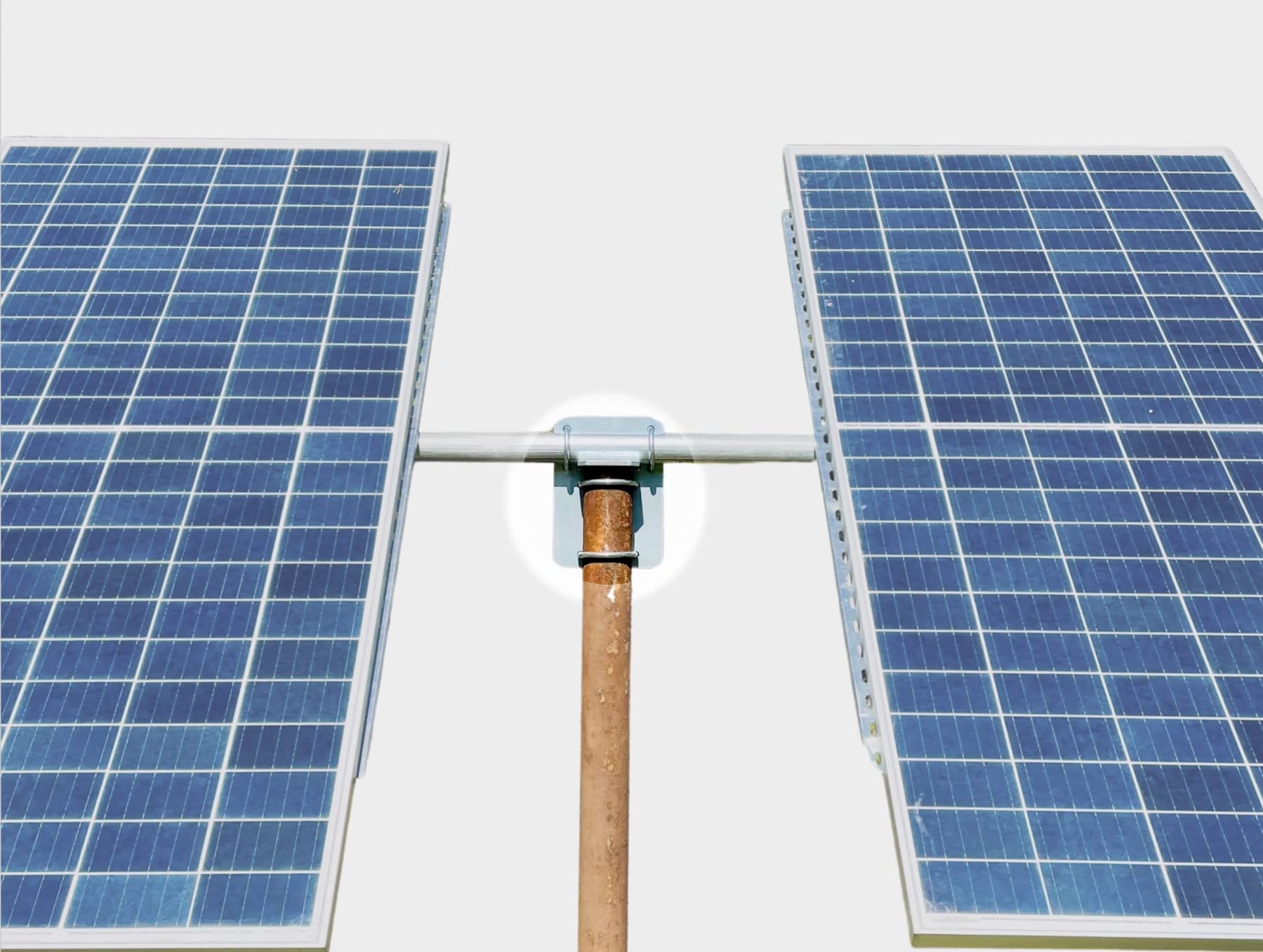 WindyNation Adjustable Solar Panel Mount Mounting Rack Bracket with ...
