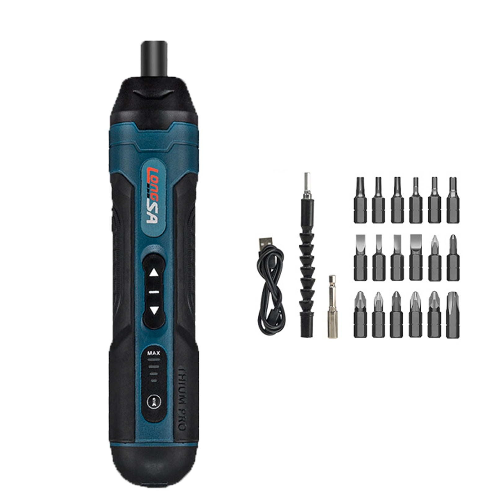 Kmxyo 1 Set Electric Screwdriver USB Charging Precision Multi-function ...