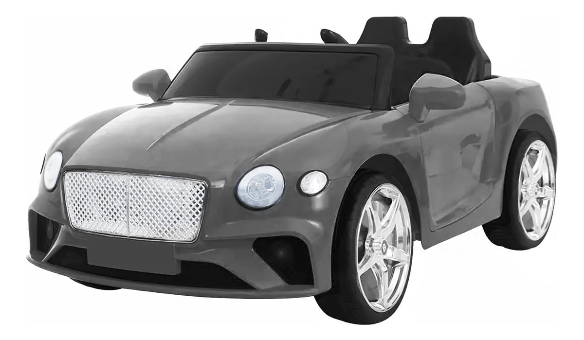 Carro Eléctrico Infantil Aeiou Bentley Con Control 12vv Plata | Bodega ...