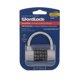 Padlock 5 Dial 63Mm Silver - Walmart.com