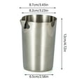 500ml Cocktail Mixing Glass Stirring Tin And Vacuum Insulated For ...