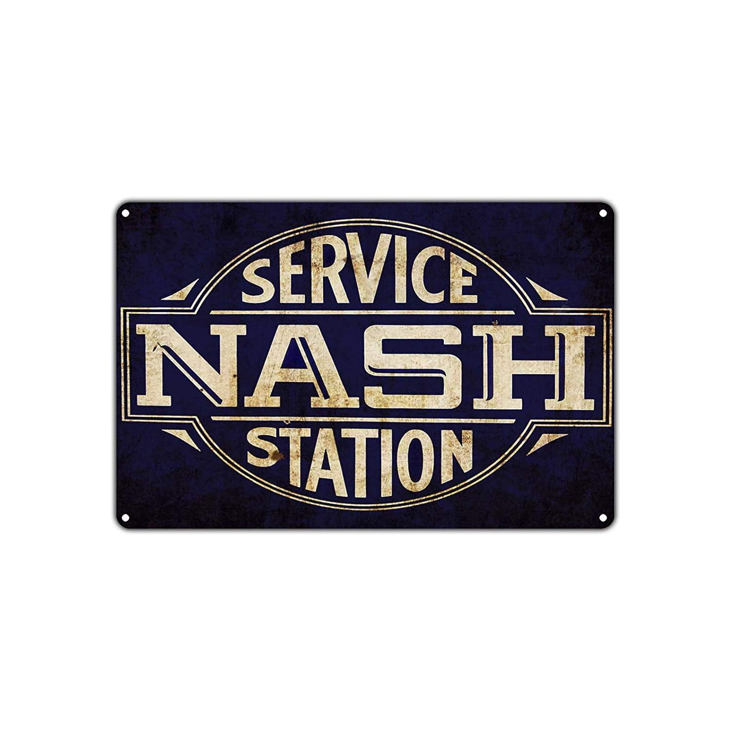 Nash Service Station Gas Oil Vintage Retro Metal Wall Decor Art Auto ...
