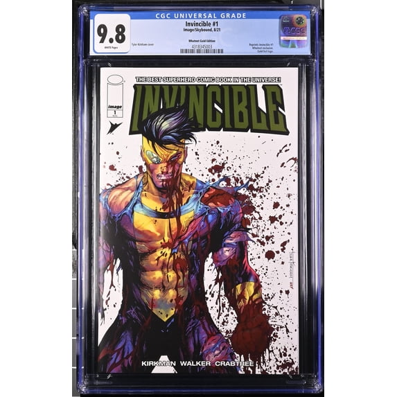 Invincible #1 - CGC 9.8 Comic Book - Walmart.com