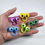LQQBOX Eye Finger Puppets Googly Eye Finger Puppets Wiggly Eyeball ...