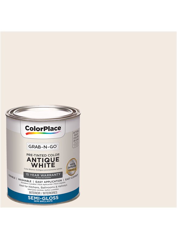 ColorPlace Grab-N-Go Paint | White - Walmart.com
