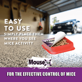 MouseX Ready-to-Use Mouse Killer Bait Trays, 2pk - Walmart.com