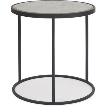New Design Bone Inlay Side Table, Full Bone Inlay Round Side Table ...