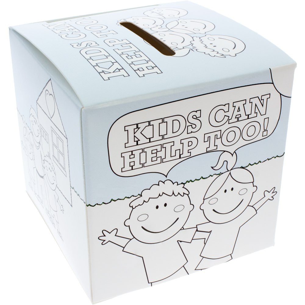 Kids Can Help Too Offering Banks, Coloring Box. Pkg of 50 - Walmart.com