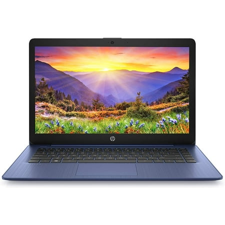 HP Stream Laptop PC 14 Intel N4000 64GB 4GB Windows 10 Royal Blue ...