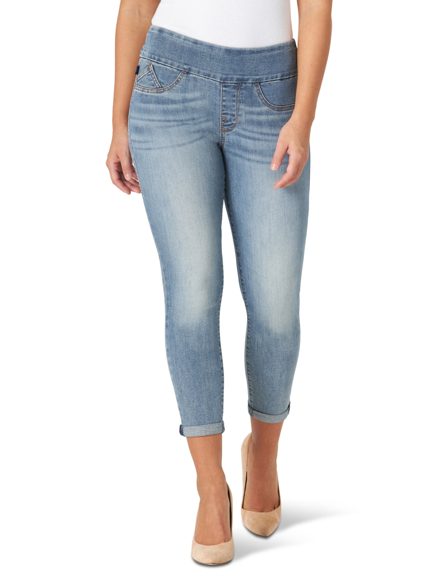 Rock & Republic Women's Denim Rx Fever Pull On Capri Legging - Walmart.com