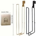 Black Stainless Steel Paper Towel Holder, Kitchen Counter Tissue Stand ...