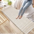 Anti-Fatigue Kitchen/Bathroom/Bed side Mat Hand Woven Runner Rug ...