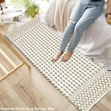Anti-Fatigue Kitchen/Bathroom/Bed side Mat Hand Woven Runner Rug ...