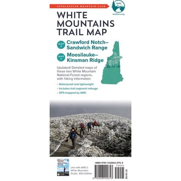 Amc maine mountains trail maps 1-2: baxter state park-katahdin and ...