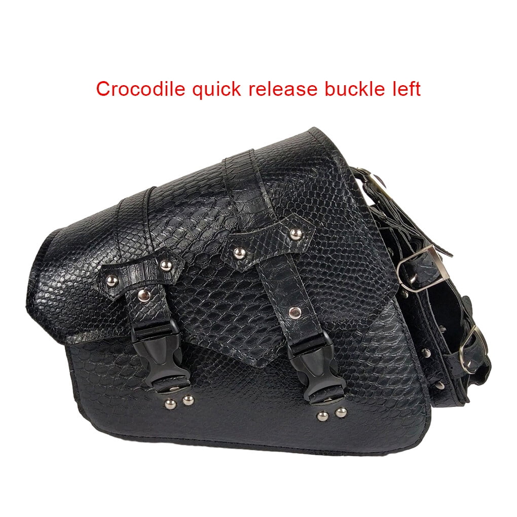 Click here for Relayinert Pu Leather Motorbike Saddlebag Adjustab... prices