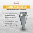 Poultry Processing Killing Cone, Galvanized Steel Restraining Cone for ...