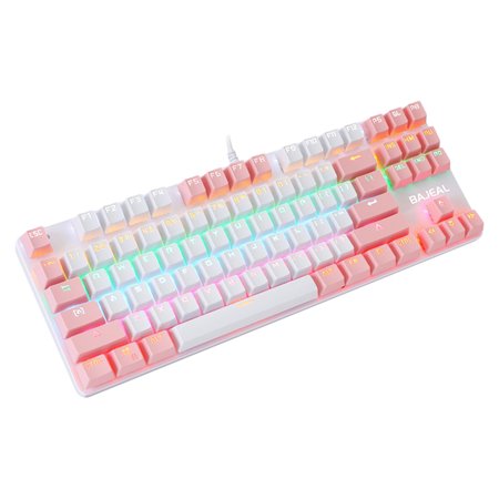 Professional Computer Desktop USB Wired Mechanical Feel Gaming Keyboard ...