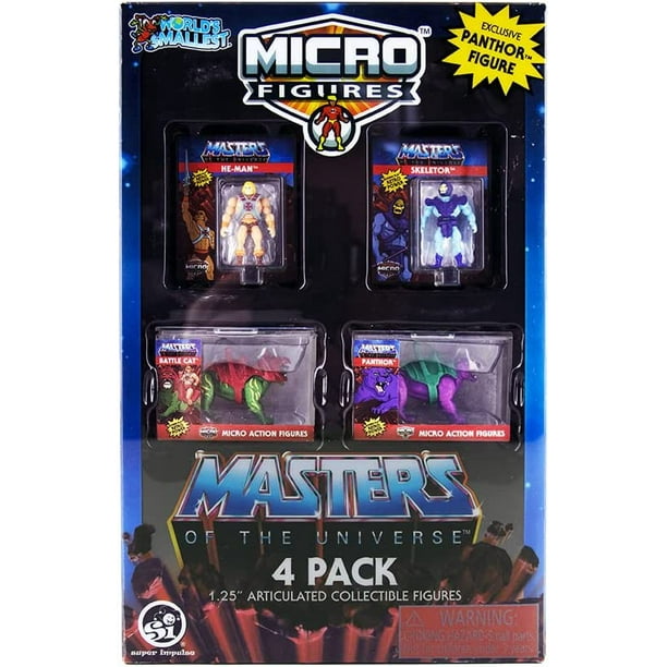 World's Smallest Masters of The Universe Micro Figures Exclusive ...