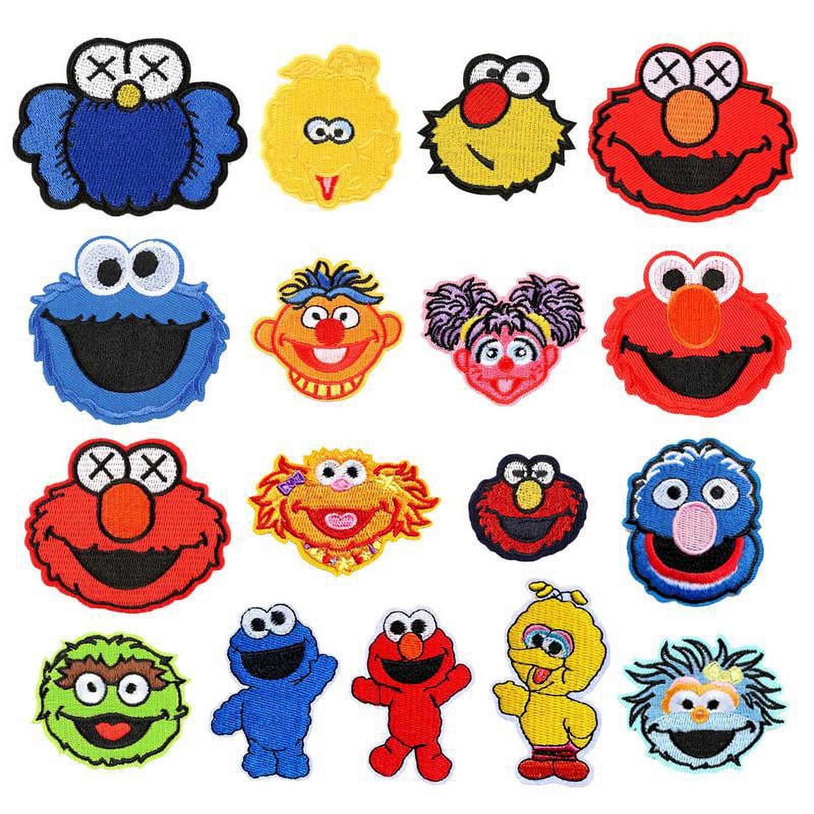 Click here for Unbranded Set Of 17  Sesame Street  Cute Iron-On A... prices