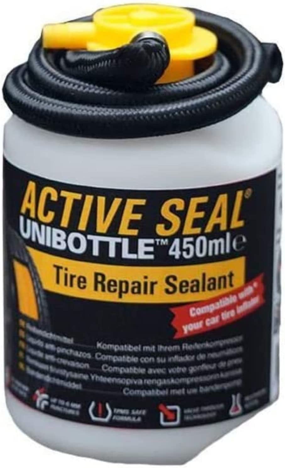 AIRMAN Tire Repair Sealant 450ml UNIBOTTLE - Tire Repair Sealant Can Be ...