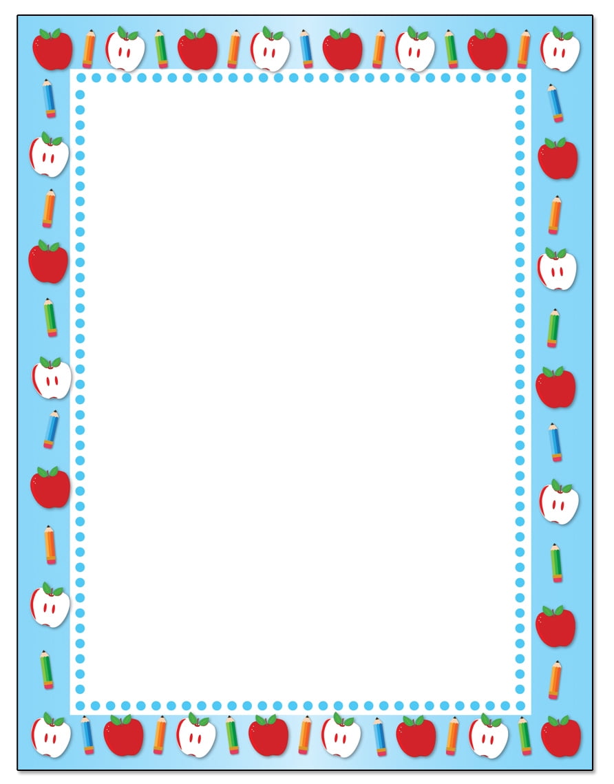 School Paper Border Designs