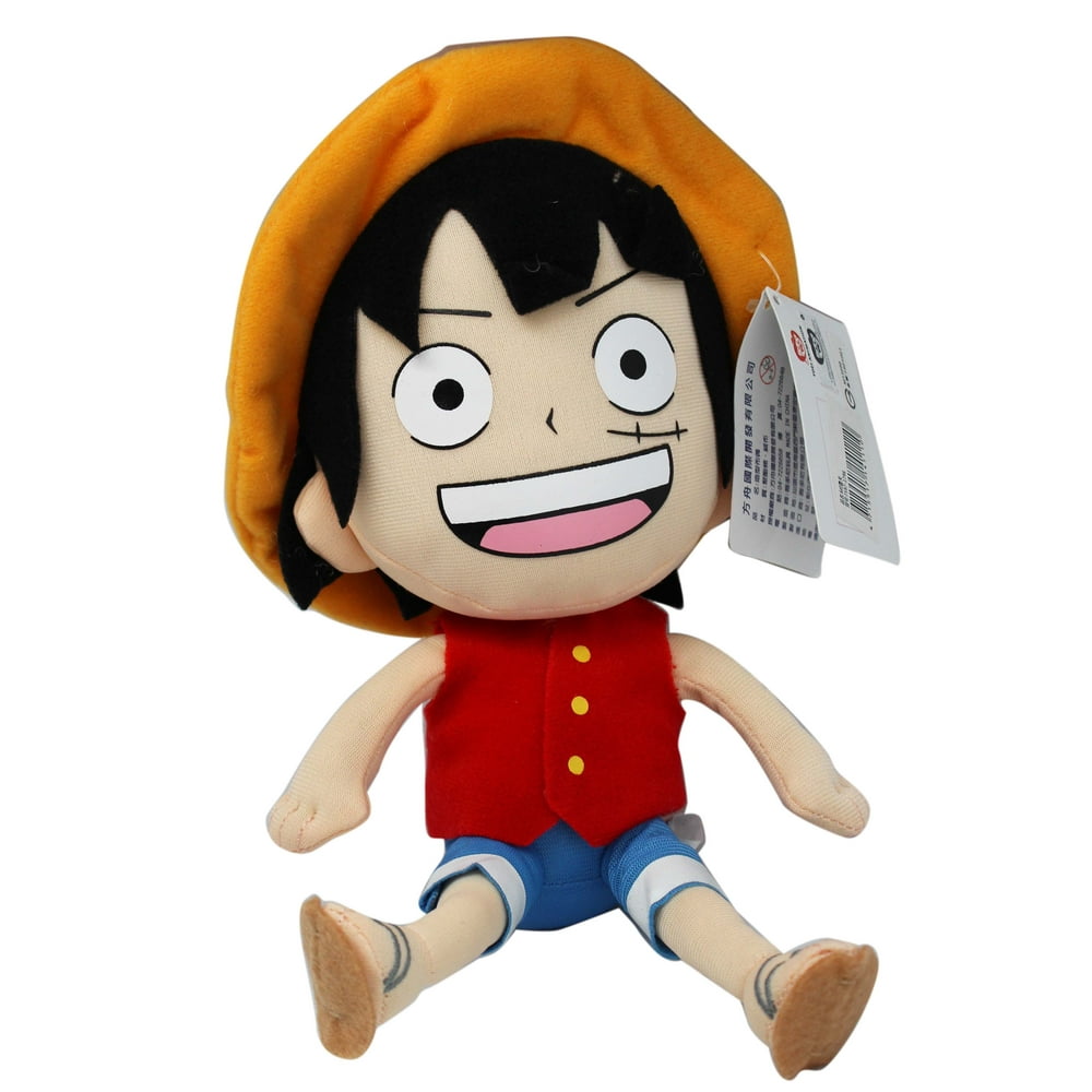 One Piece Monkey D. Luffy Plush Toy (8in) - Walmart.com - Walmart.com