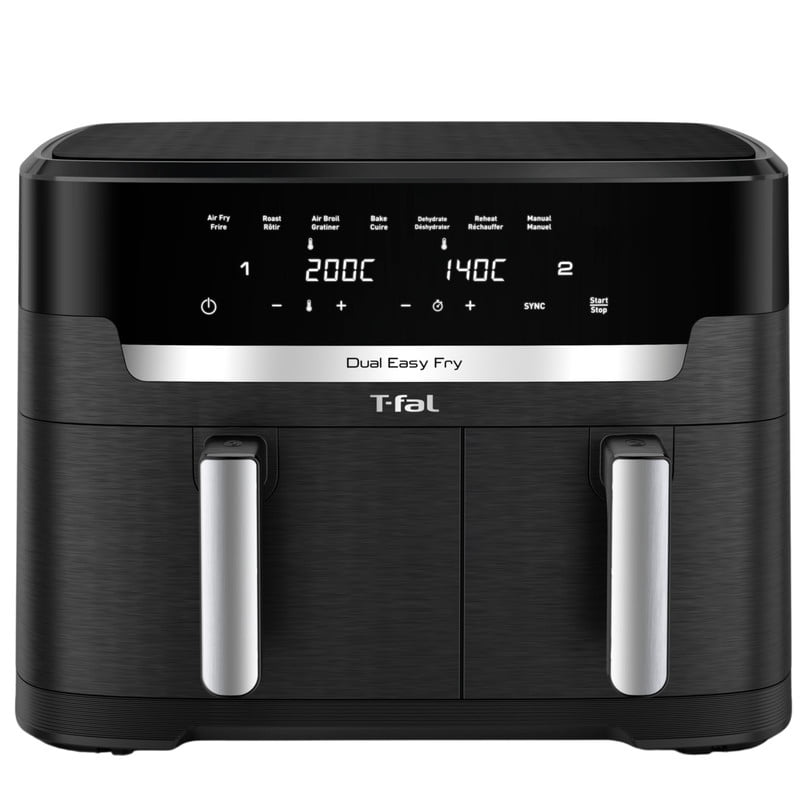 Click here for T-Fal Xxl Dual Air Fryer  11.6 Quart  7 In 1 Cooki... prices