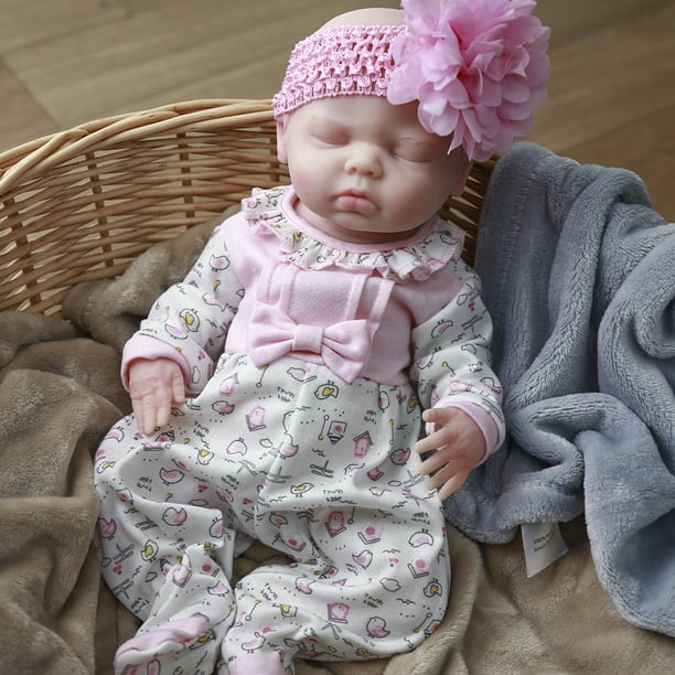 16 inch Reborn Baby Dolls Full Body Silicone Doll in Toys, Not Vinyl ...