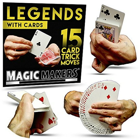 Magic Makers Legend with Cards Instructional Card Magic Tricks DVD with Magician Kris Nevling by ...