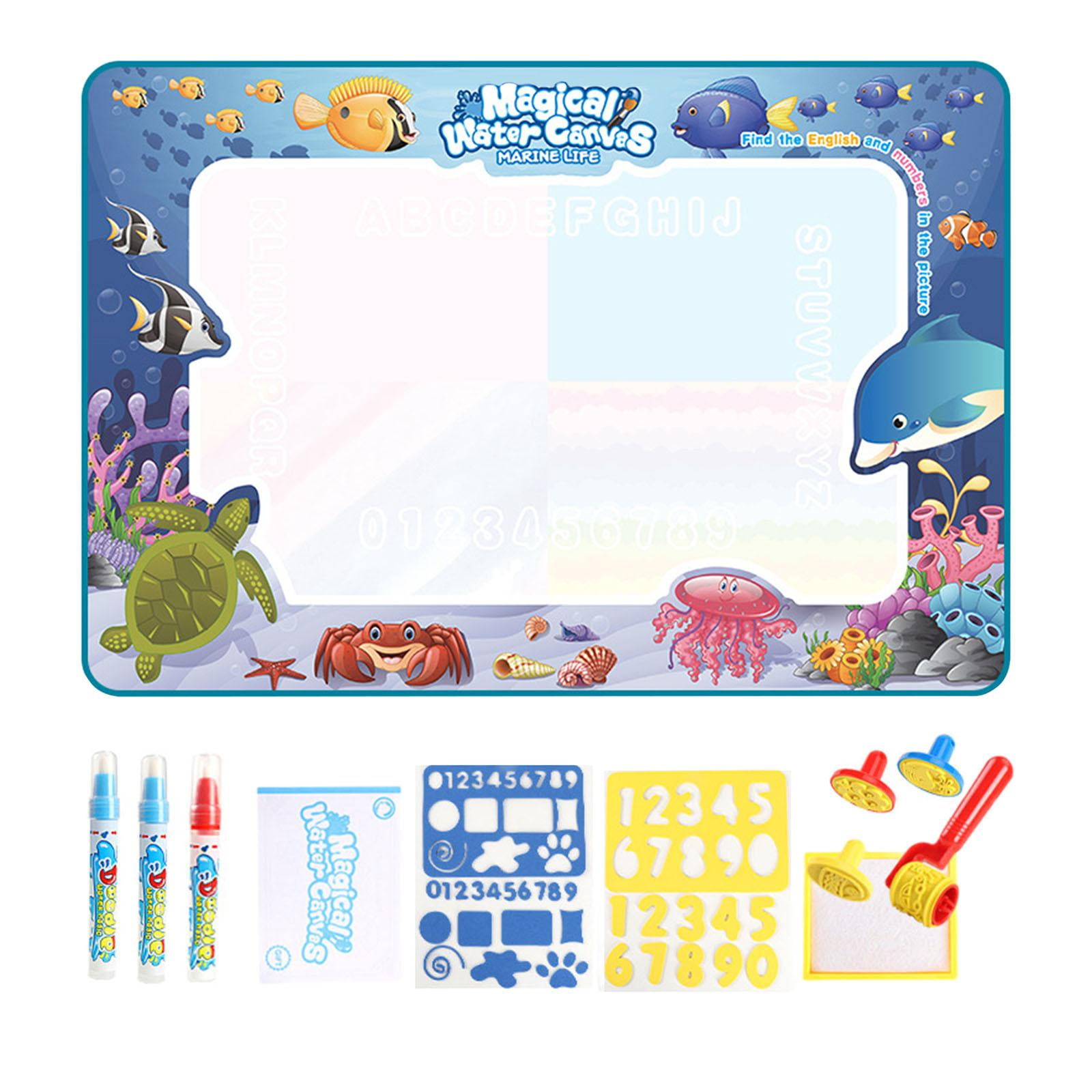 Click here for Yinanstore Doodle Mat Coloring Pad With Pen Water... prices