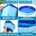 Portable Pool Foot Bath Collapsible Pool Foot Wash Basin Tub ...