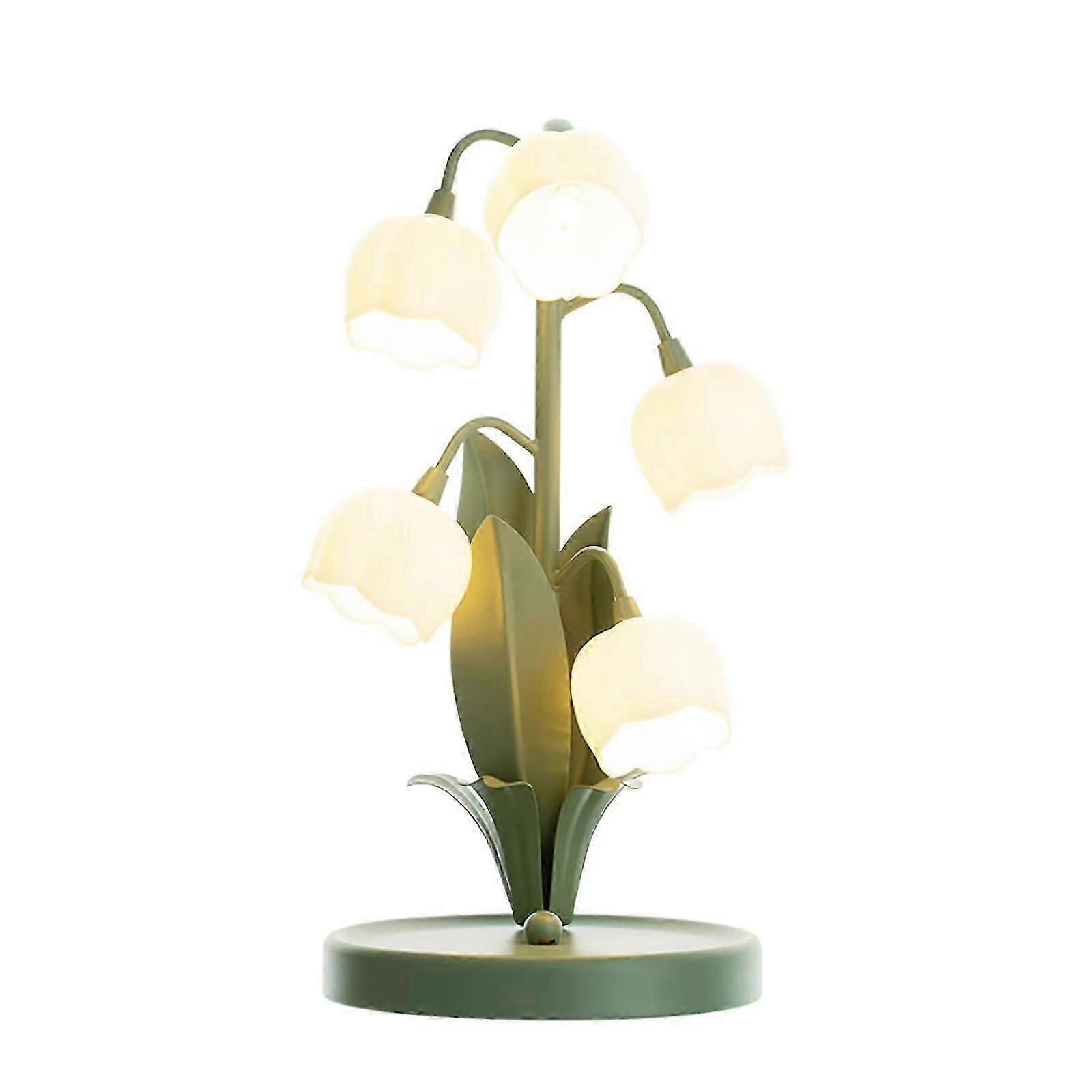Click here for Chunmei Floral Shape Frosted Shade Table Lamp For... prices