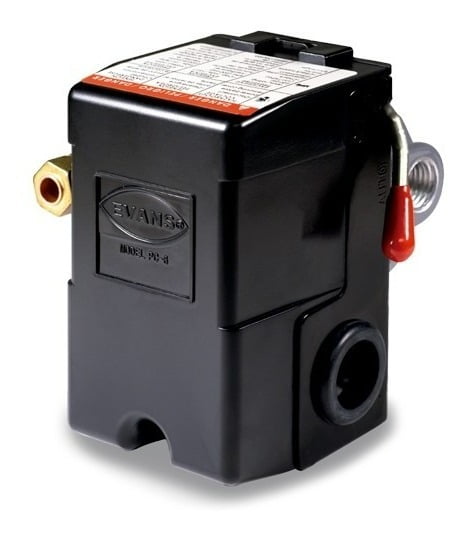 Switch de Presión Para Compresor Evans 120-150 Psi 120/220v 1/4p ...