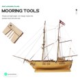 Topbathy Wooden Mooring Tool Device for Sailing Models Compact ...