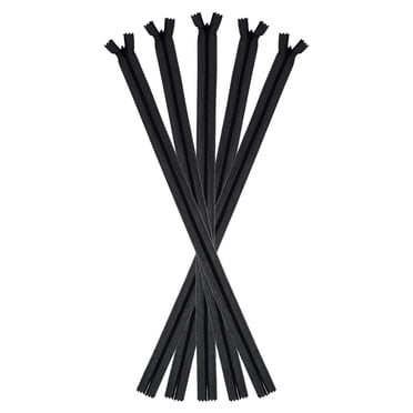 Unique Bargains 5 Pcs 12 Inch Long Nylon Zippers Zips for Clothes ...
