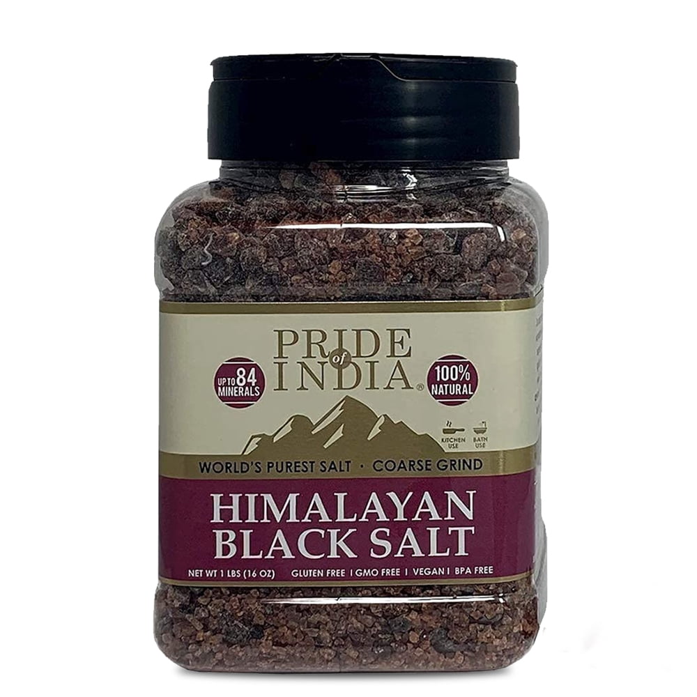 Click here for Pride Of India - Himalayan Black Salt - Coarse Gri... prices