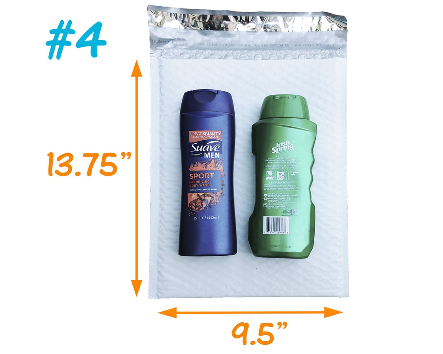 White Padded Poly Bubble Mailer Padded Envelopes, Waterproof Protective ...