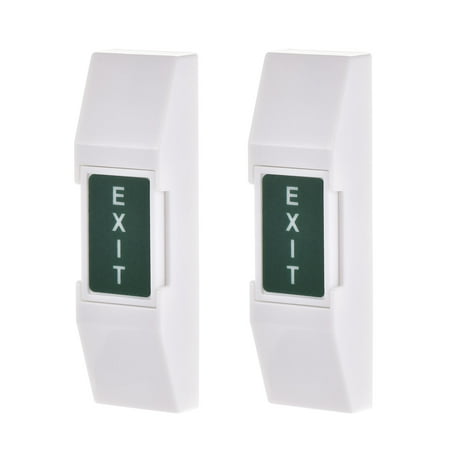 Uxcell Push to Exit Button Release Switch Door Access Control System PC ...