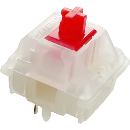 Gateron Switches Milky Red Mechanical Keyboard Yellow 5pins for All MX ...