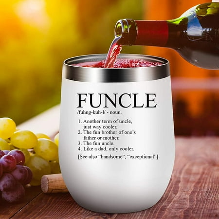 Funcle Funny Gifts for Uncle from Niece Nephew Fathers Day Present for ...