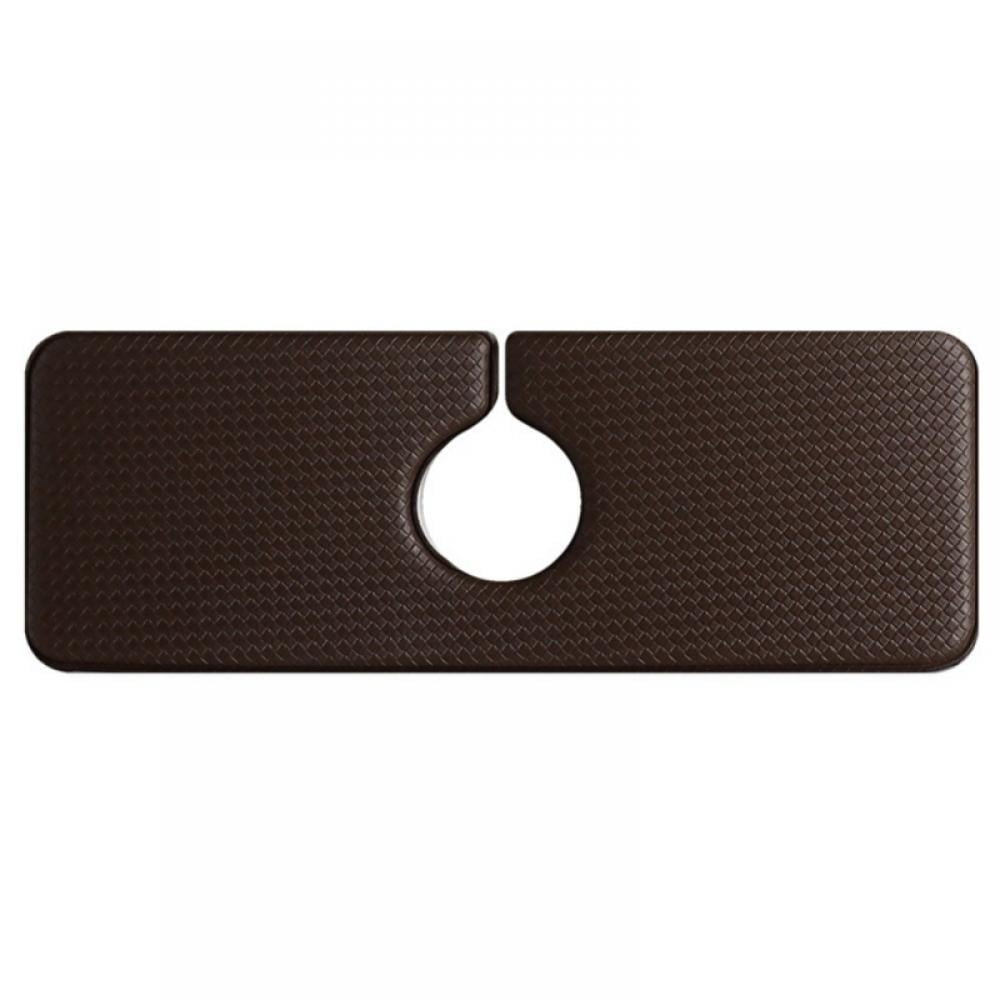 Kitchen Faucet Absorbent Mat Rectangle Faucet Dish Drying Mat Sink ...