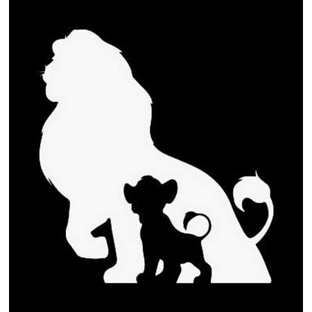Creative Concepts Ideas Lion King Simba Shadow CCI Decal Vinyl Sticker ...